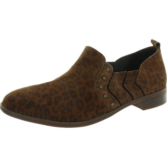 Clarks | Shoes | Clarks Trish Bell Womens Suede Studded Slip On ...